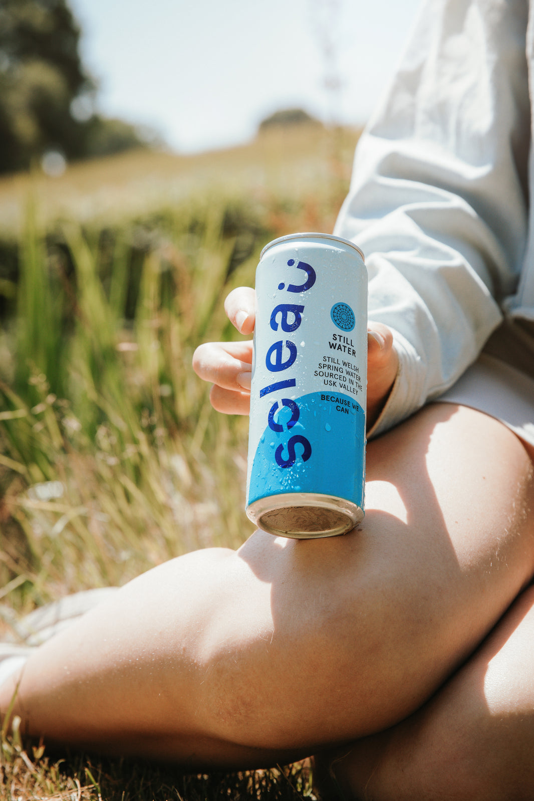 Soleau Spring Water in a Can